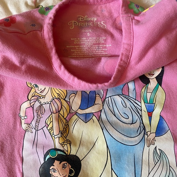 Disney | Shirts & Tops | Disney Princess Tshirts For Kids | Poshmark